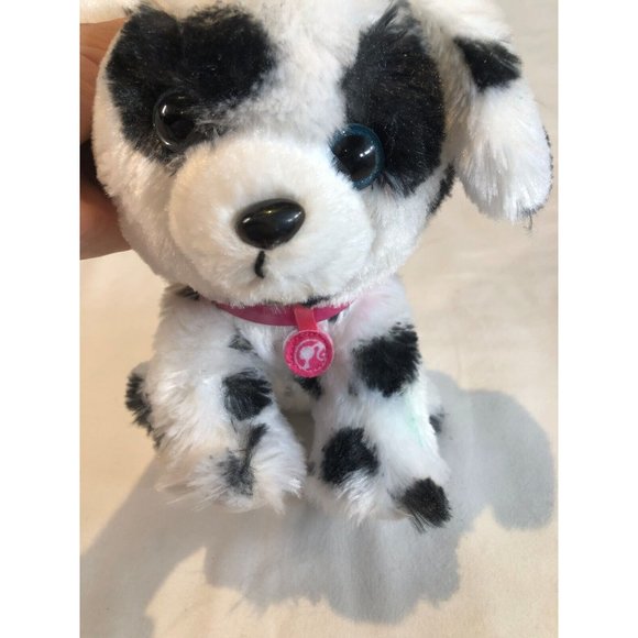 Mattel | Toys | Mattel Barbie Puppy Dog Black And White Plush Just Play ...